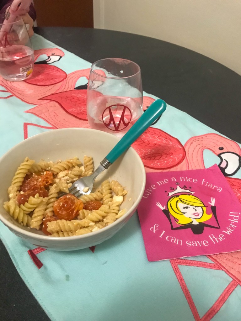 So I Tried the Viral Tik Tok Baked Feta Pasta Recipe - The Pink Chickadee