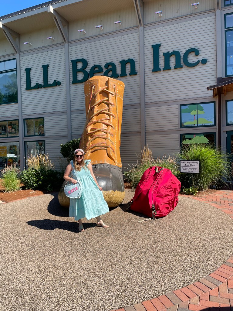 I Visited the LL Bean Flagship Store! - The Pink Chickadee