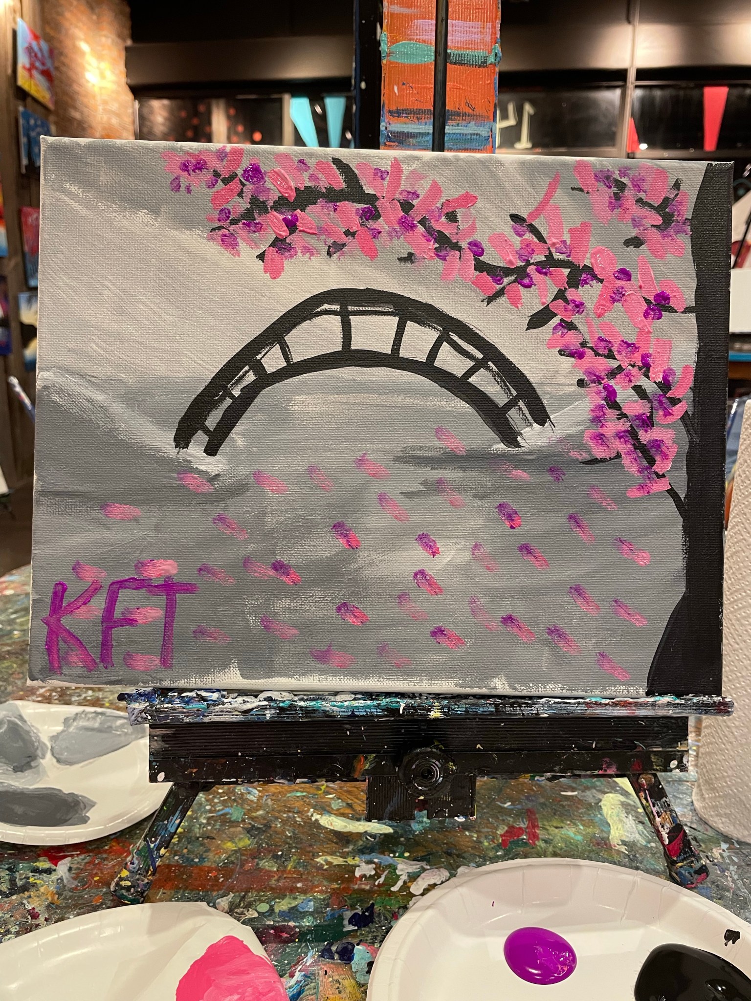 My Experience at Muse Paintbar! - The Pink Chickadee